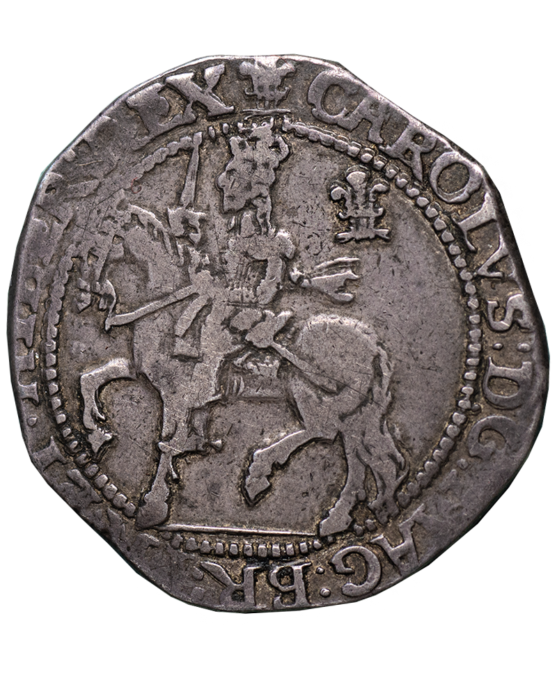 1642 Charles I Oxford Mint Halfcrown – M & H