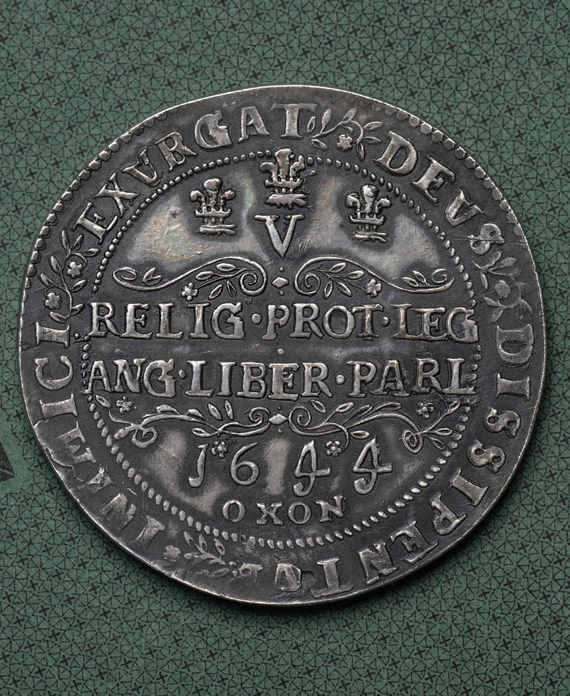 1644 Charles Oxford Mint Rawlins Crown Electrotype – M & H