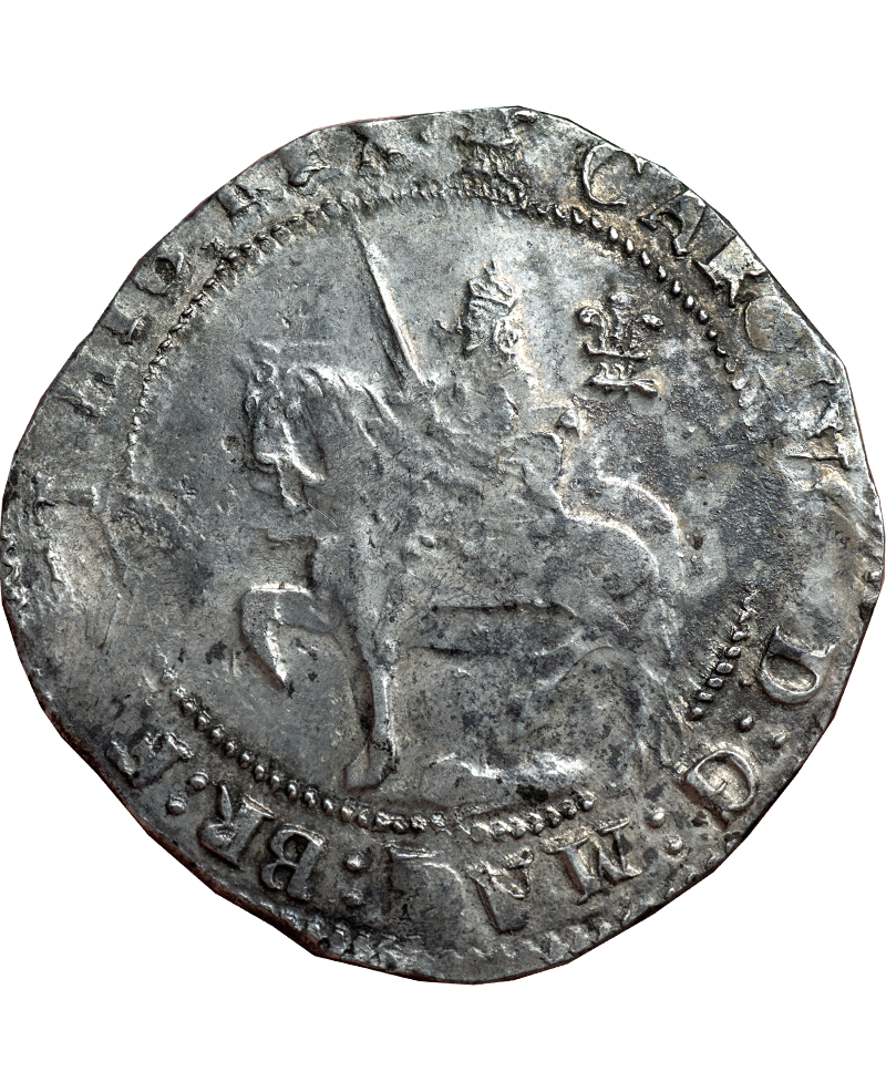 1644 Charles I Oxford Mint Halfcrown - Bull 616D – M & H