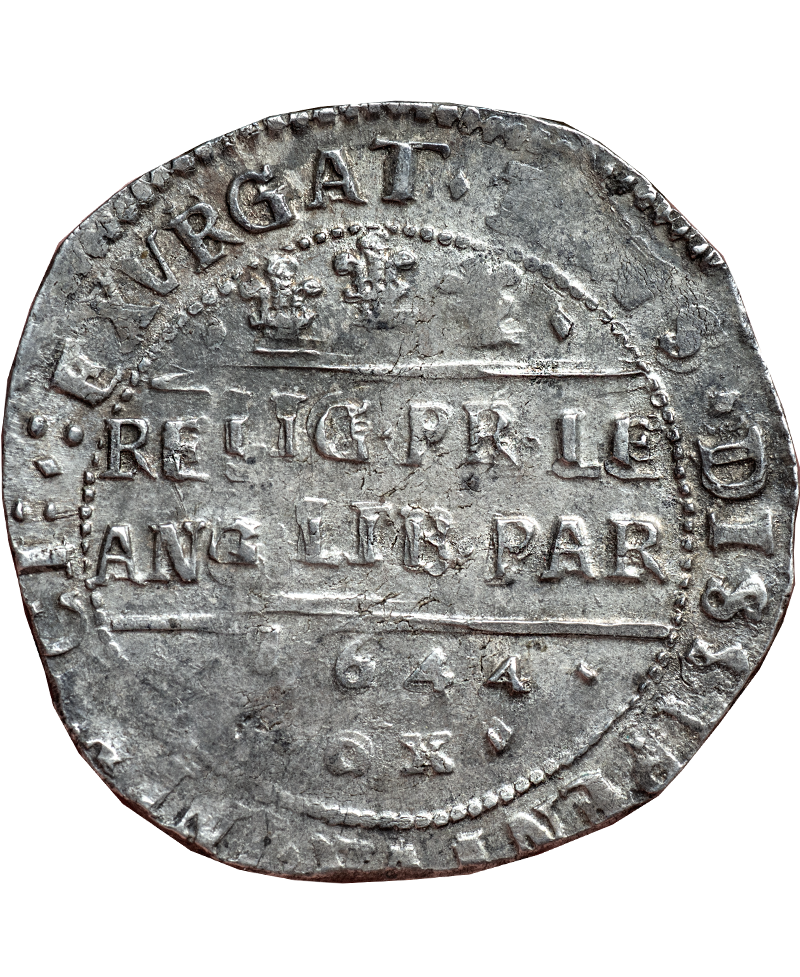 1644 Charles I Oxford Mint Halfcrown - Bull 616D – M & H