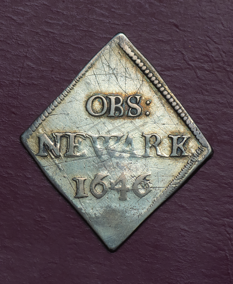 1646 Charles I Newark Gilt Shilling - Hird 257 – M & H