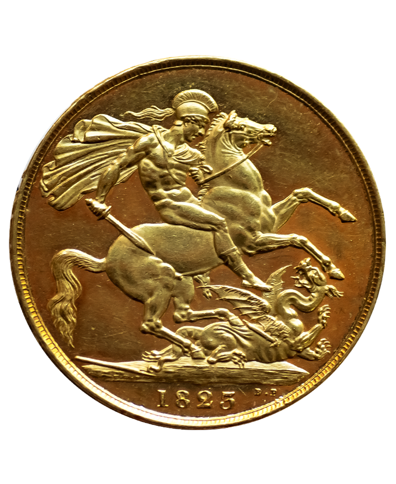 1823 George IV Two Pounds – M & H