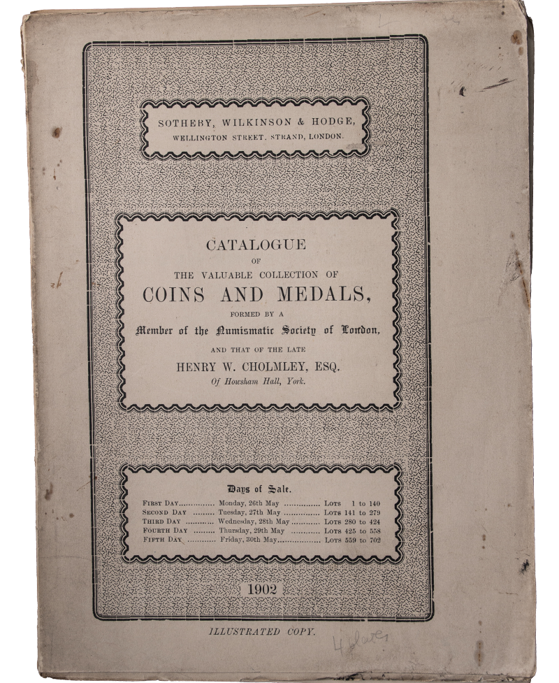 Sotheby Wilkinson & Hodge Henry W Chomley Esq Collection & Coins & Med ...