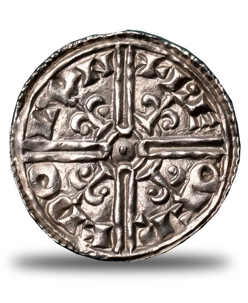 Harold I London Mint Penny - type with the additional wedges on the sc ...