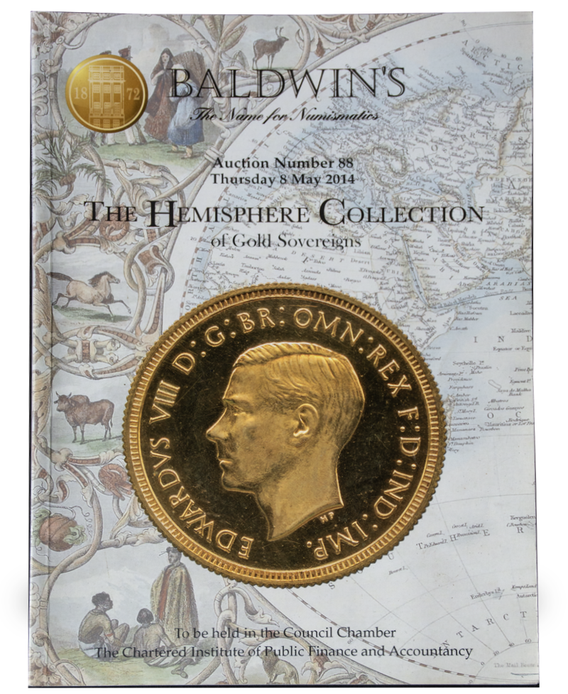 The Hemisphere Collection of Gold Sovereigns, Baldwins auction 88, 8th ...