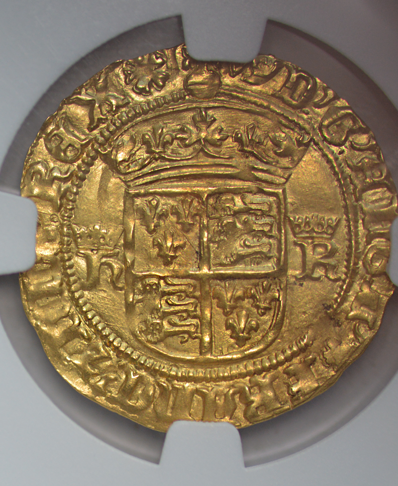 1544 - 1547 Henry VIII Bristol Mint Crown of the Double Rose – M & H