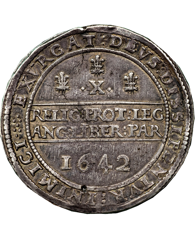 1642 Charles I Oxford Mint Half Pound – M & H