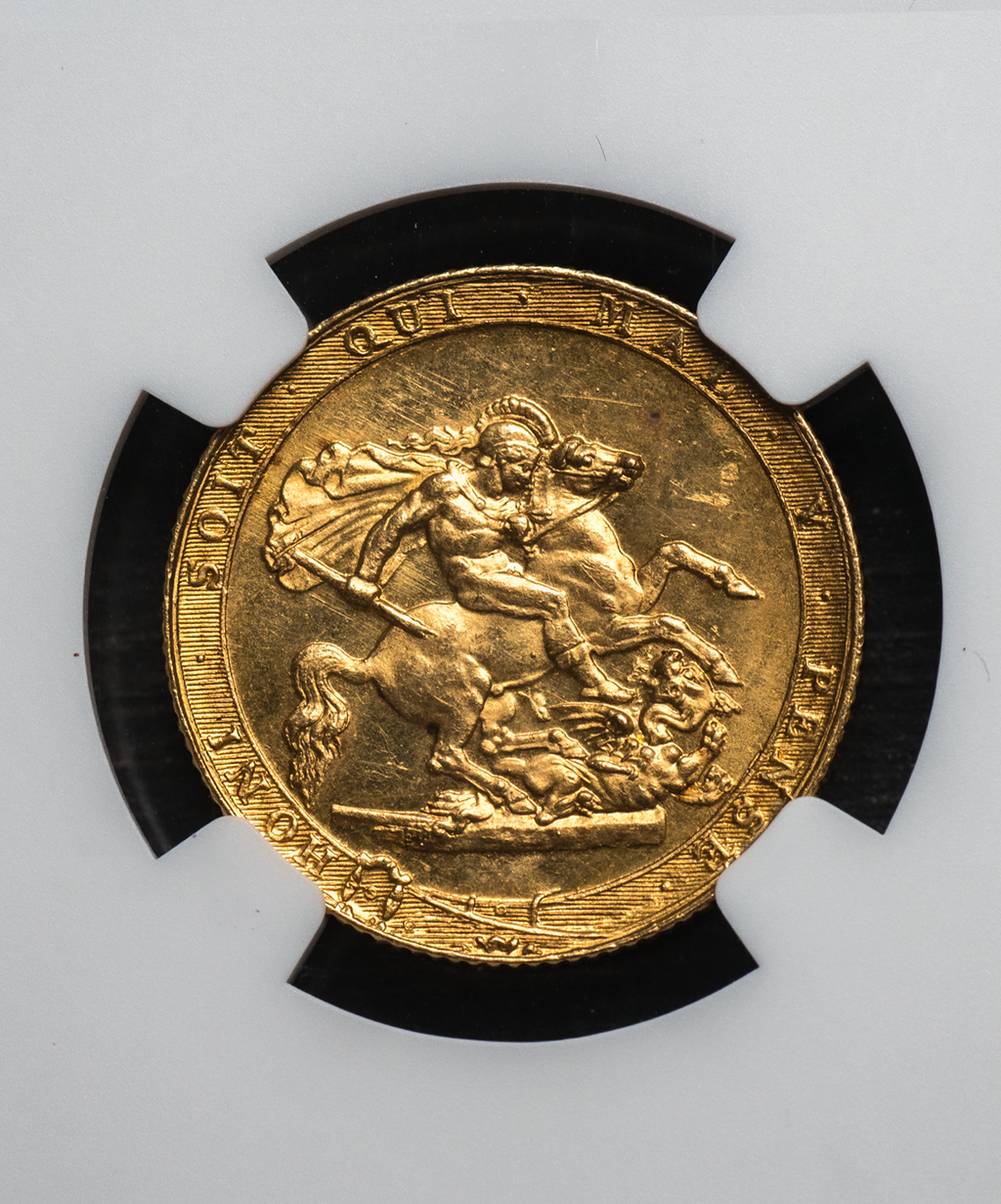 1818 George III Sovereign NGC MS63 – M & H