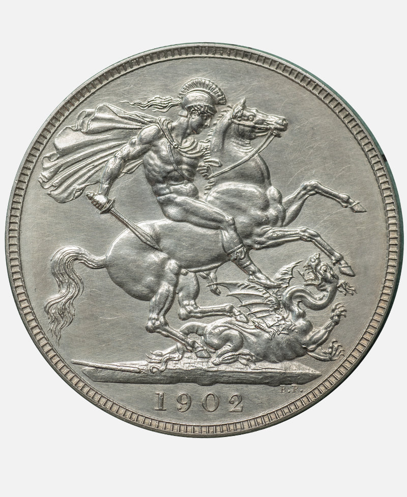 1902 EDWARD VII CROWN – M & H