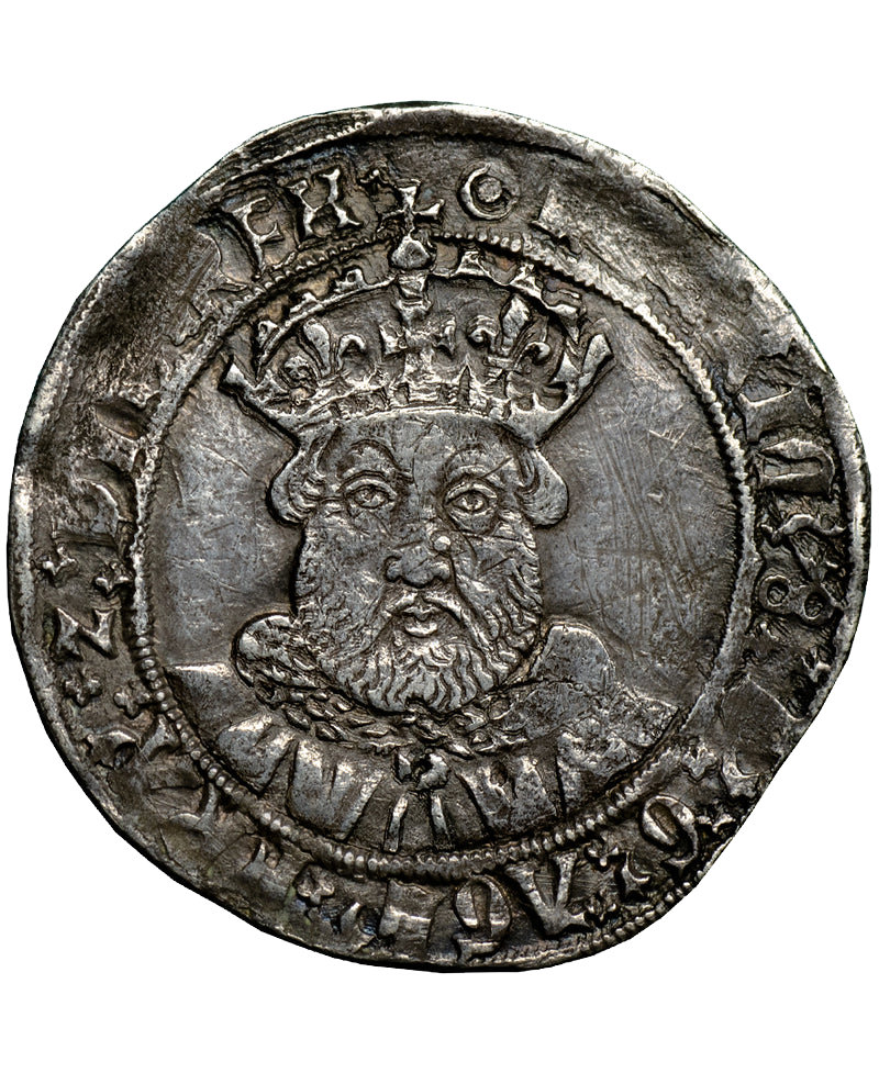 1544 - 47 Henry VIII Third Coinage Testoon – M & H