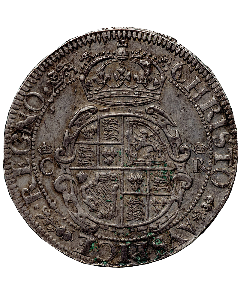 1643-4 Charles I York Mint Ebor Error Halfcrown – M & H