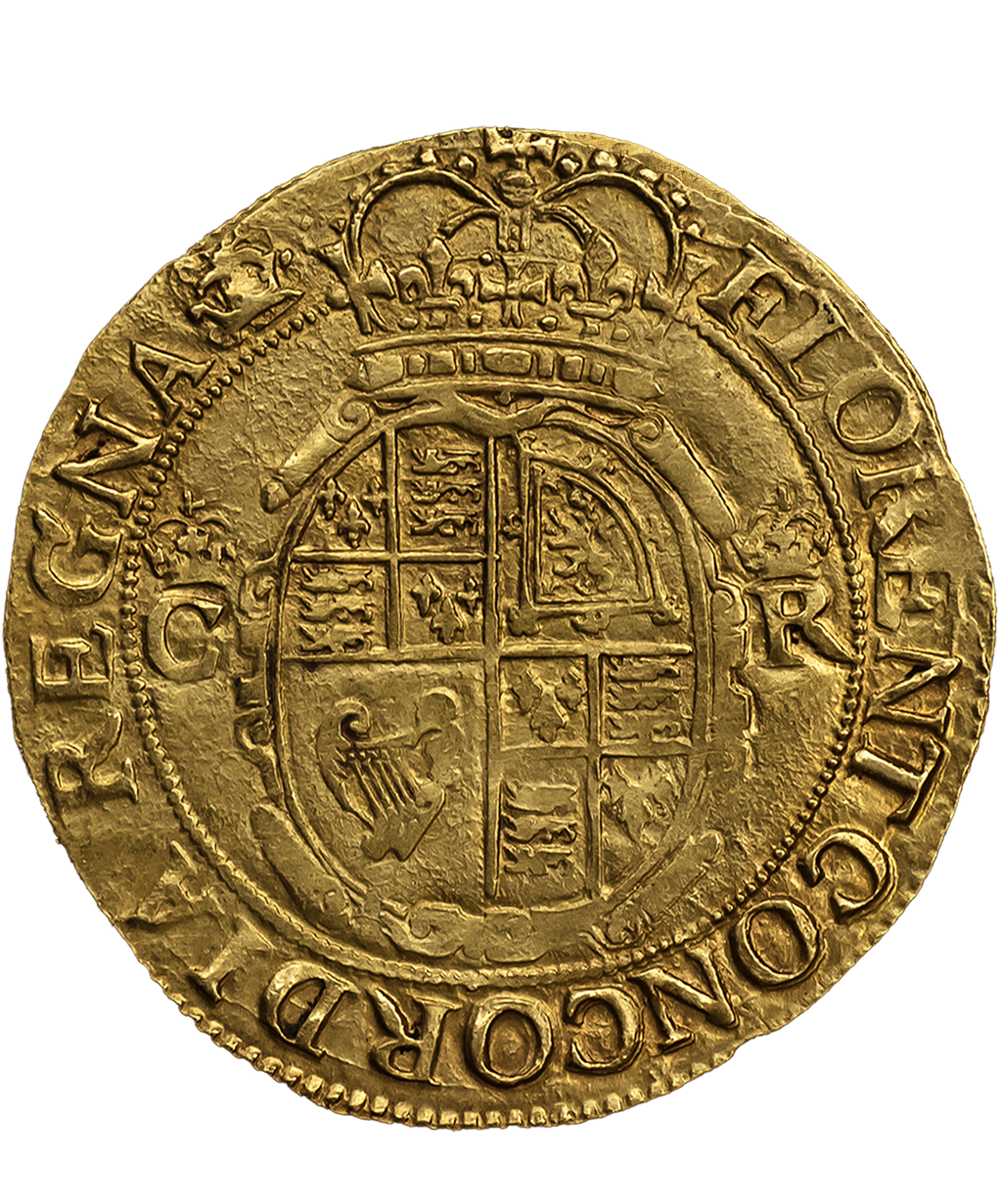 1635-6 Charles I Tower Mint mm Crown over Bell Unite - EX J G BROOKER ...