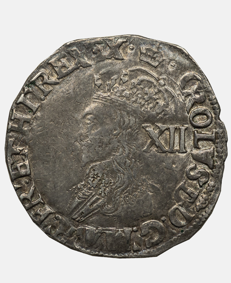1635-6 Charles I Tower Mint mm Crown Shilling – M & H