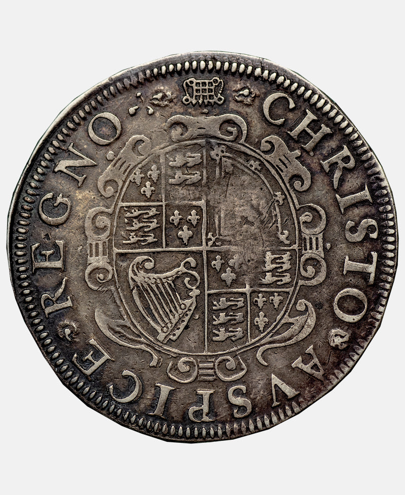 1633 -34 Charles I Pattern mm Portcullis Shilling - 1 of 5 known – M & H